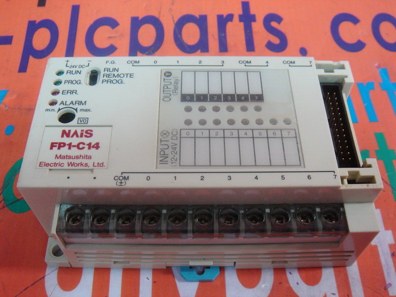 MATSUSHITA NAIS FP1-C14 FP1 CONTROL UNIT AFP12313 - 裕益科技自動化設備可程式編碼器PLC分散式控制系統DCS